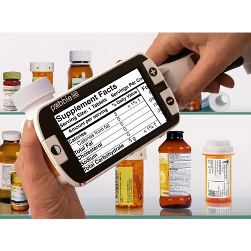 Pebble HD Hand Held Portable Electronic Magnifier at HealthyKin.com