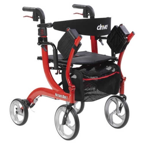 Nitro Duet Rollator and Transport Chair at HealthyKin.com
